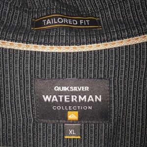 Quiksilver | Shirts | Quiksilver Waterman Marlin Shirt Tailored Fit Xl ...